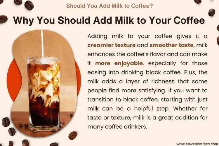 Should You Add Milk to Coffee? - Eleven Coffees